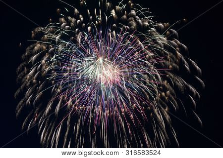 Fireworks Dark Black Image & Photo (Free Trial) | Bigstock