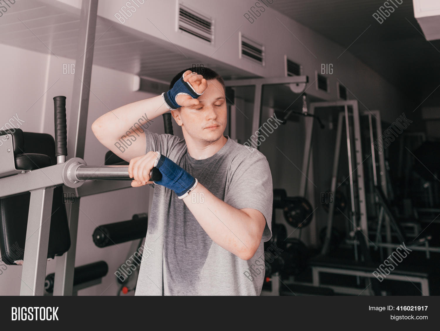 Portrait Tired Athlete Image & Photo (Free Trial) | Bigstock