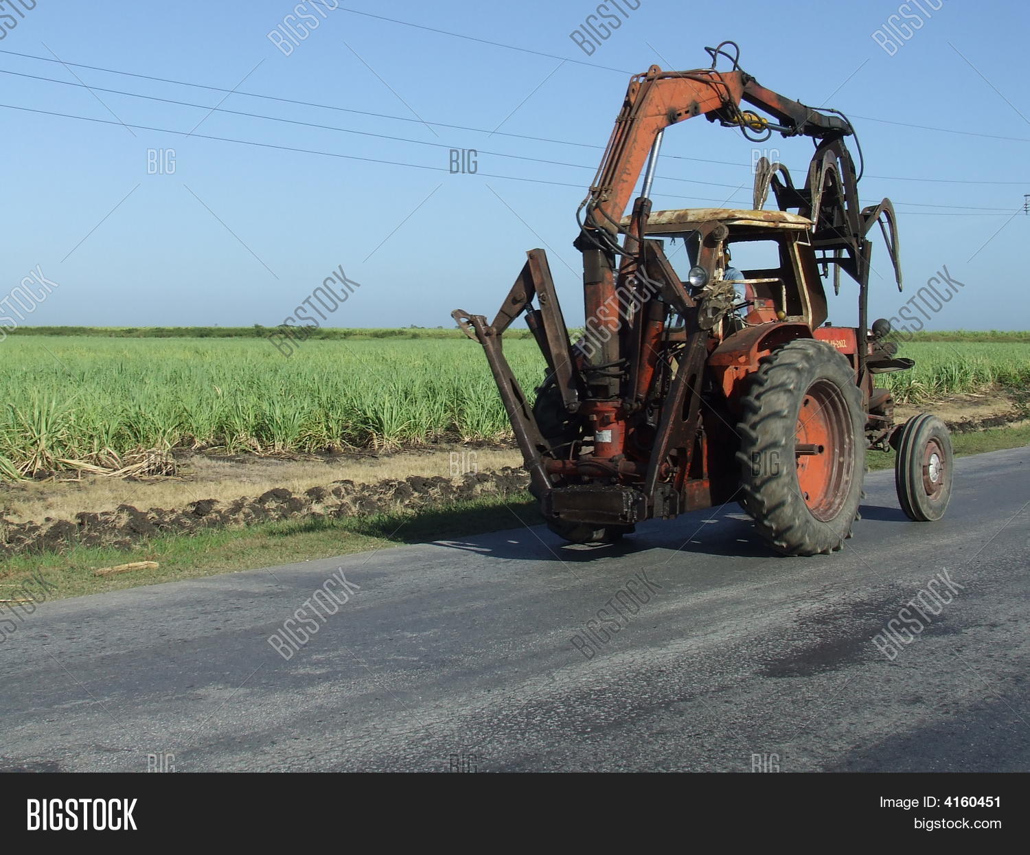 Sugar Cane Tractor Image & Photo (Free Trial) | Bigstock