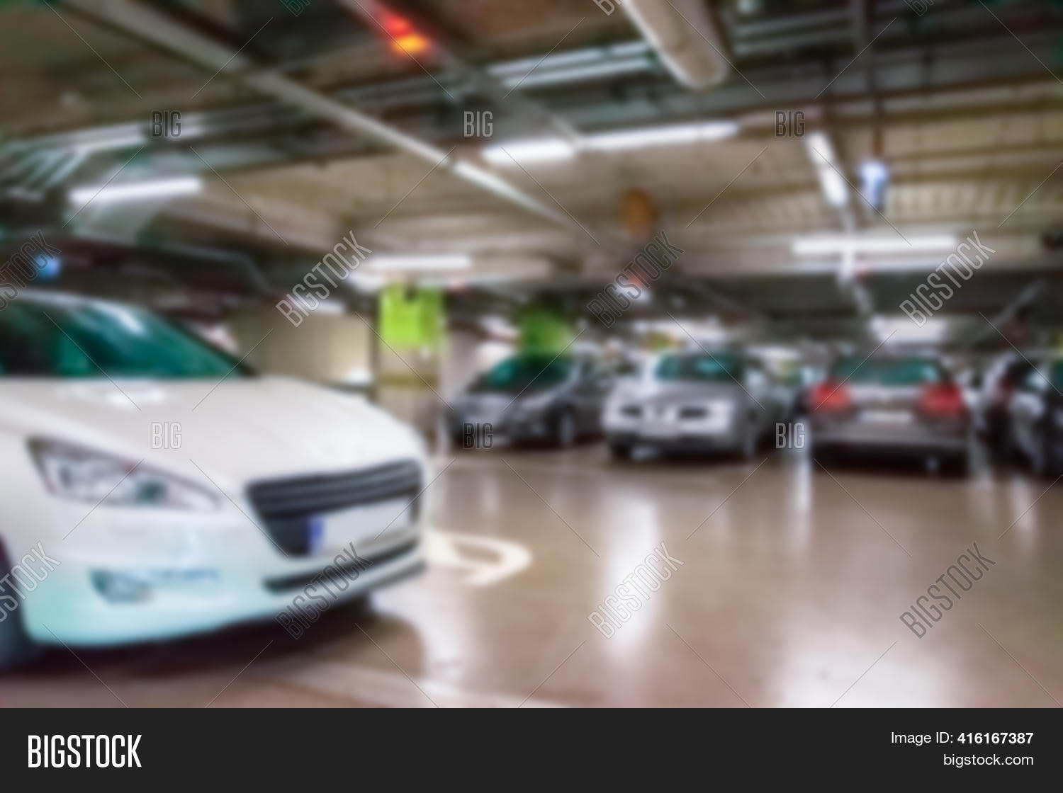 Garage Car Blurred. Image & Photo (Free Trial) | Bigstock