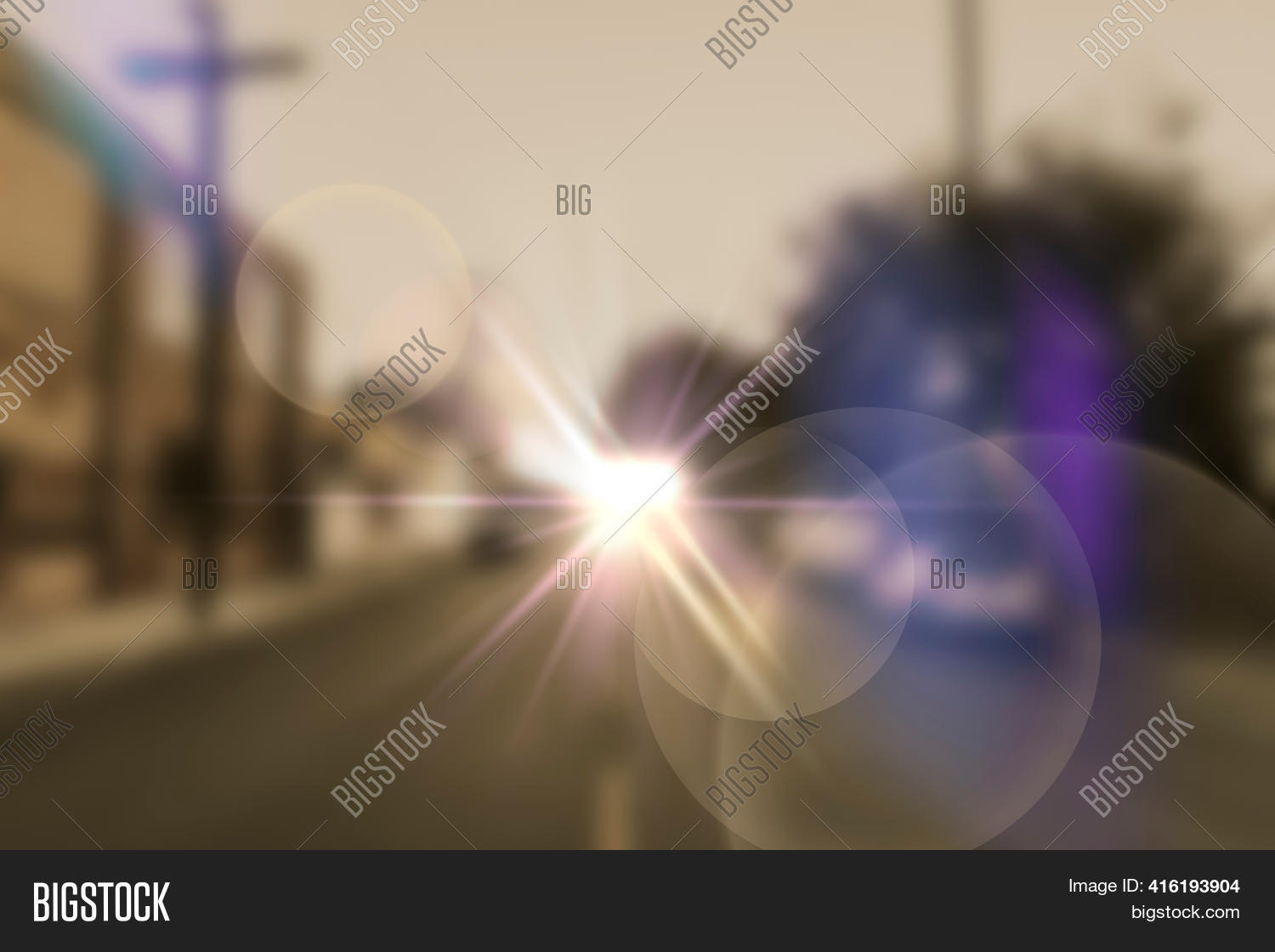 Lens Flare Ghost Image & Photo (Free Trial) | Bigstock