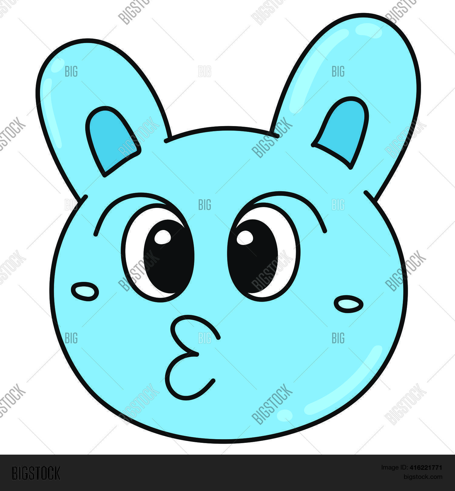 Emoticon Head Cute Vector & Photo (Free Trial) | Bigstock