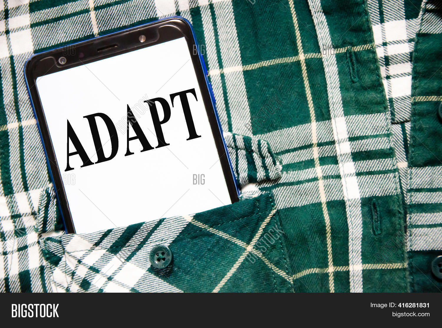 Adapt Word Written On Image & Photo (Free Trial) | Bigstock