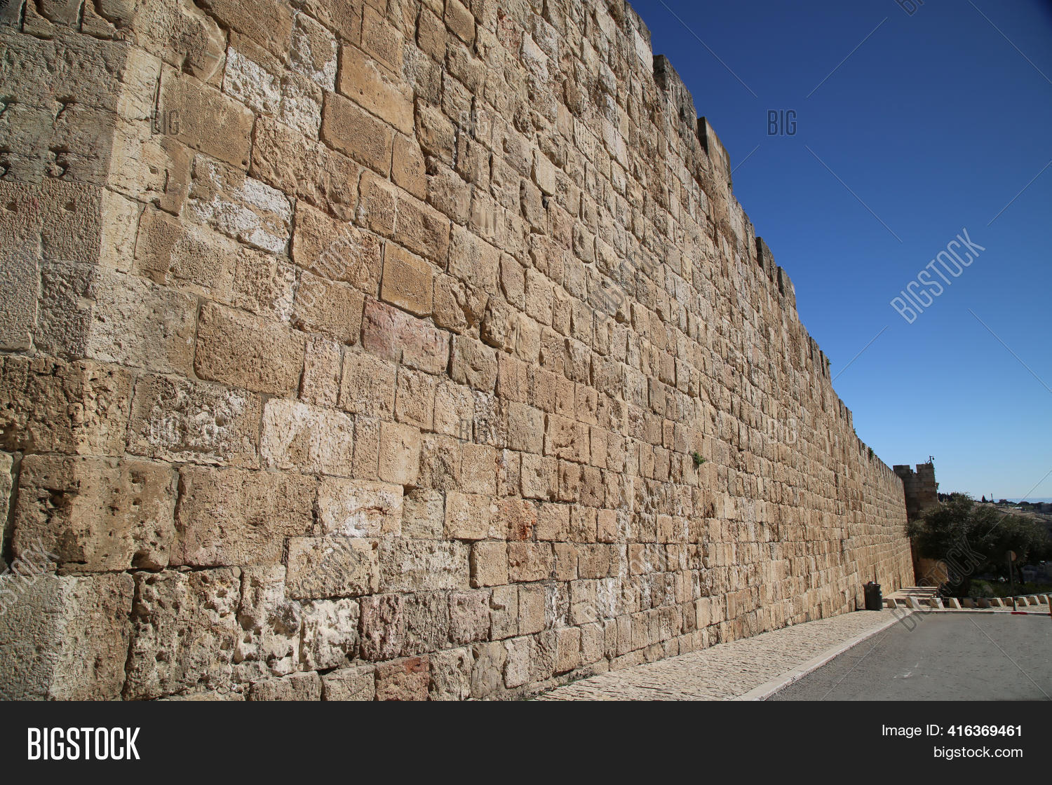 City Walls Jerusalem Image & Photo (Free Trial) | Bigstock
