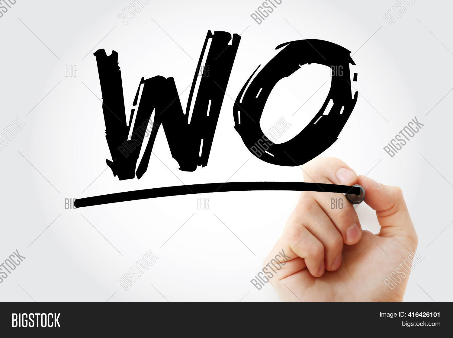 Wo - Work Order Image & Photo (Free Trial) | Bigstock