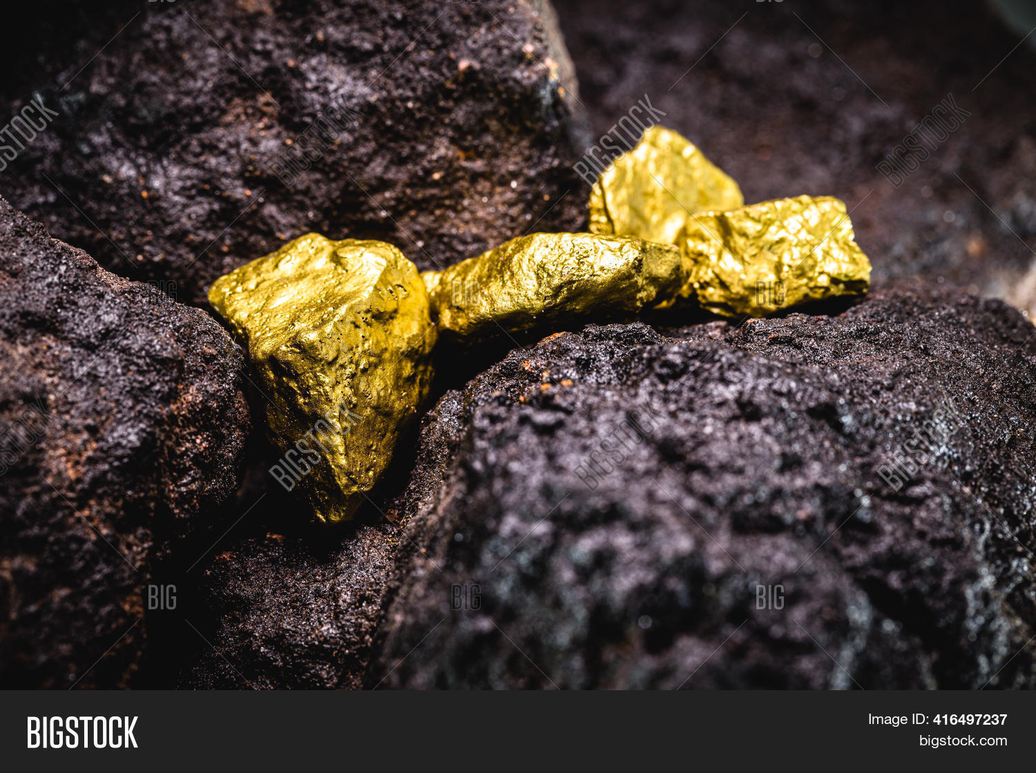 Rough Gold, Gold Mine Image & Photo (Free Trial) | Bigstock