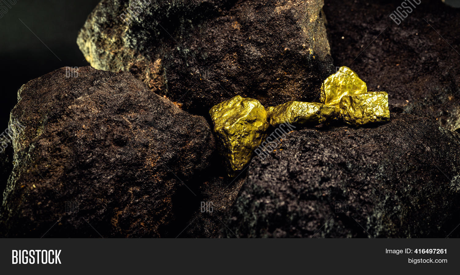 Rough Gold, Gold Mine Image & Photo (Free Trial) | Bigstock