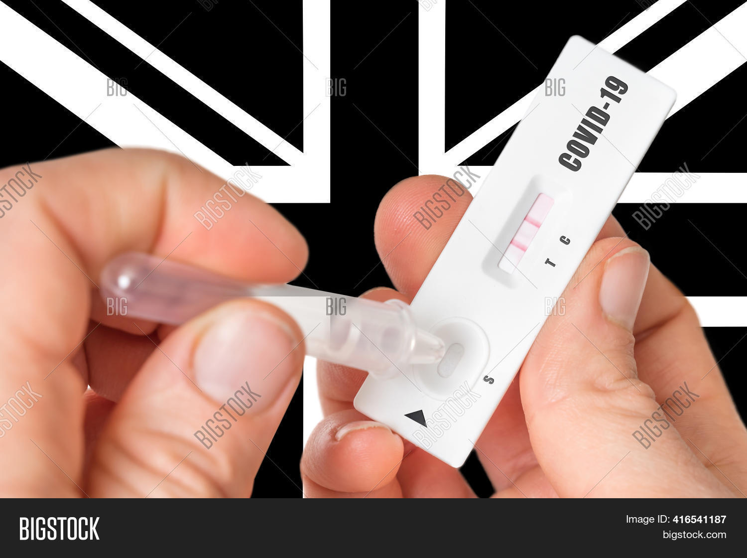 Positive Rapid Test On Image & Photo (Free Trial) | Bigstock