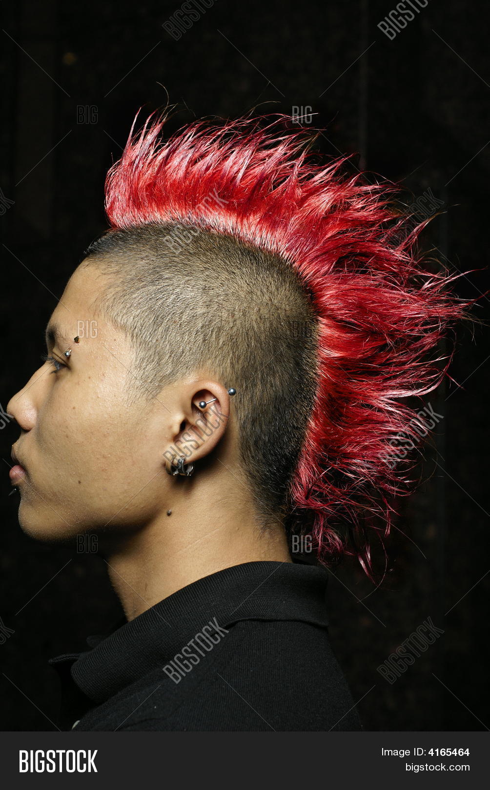 Portrait Asian Mohawk Image & Photo (Free Trial) | Bigstock