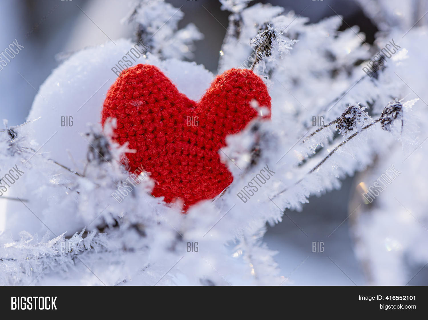 Christmas Heart, Red Image & Photo (Free Trial) | Bigstock