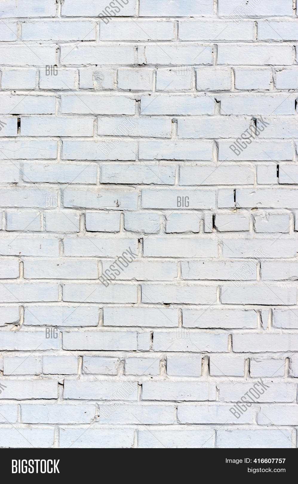 Evenly Lit White Brick Image & Photo (Free Trial) | Bigstock