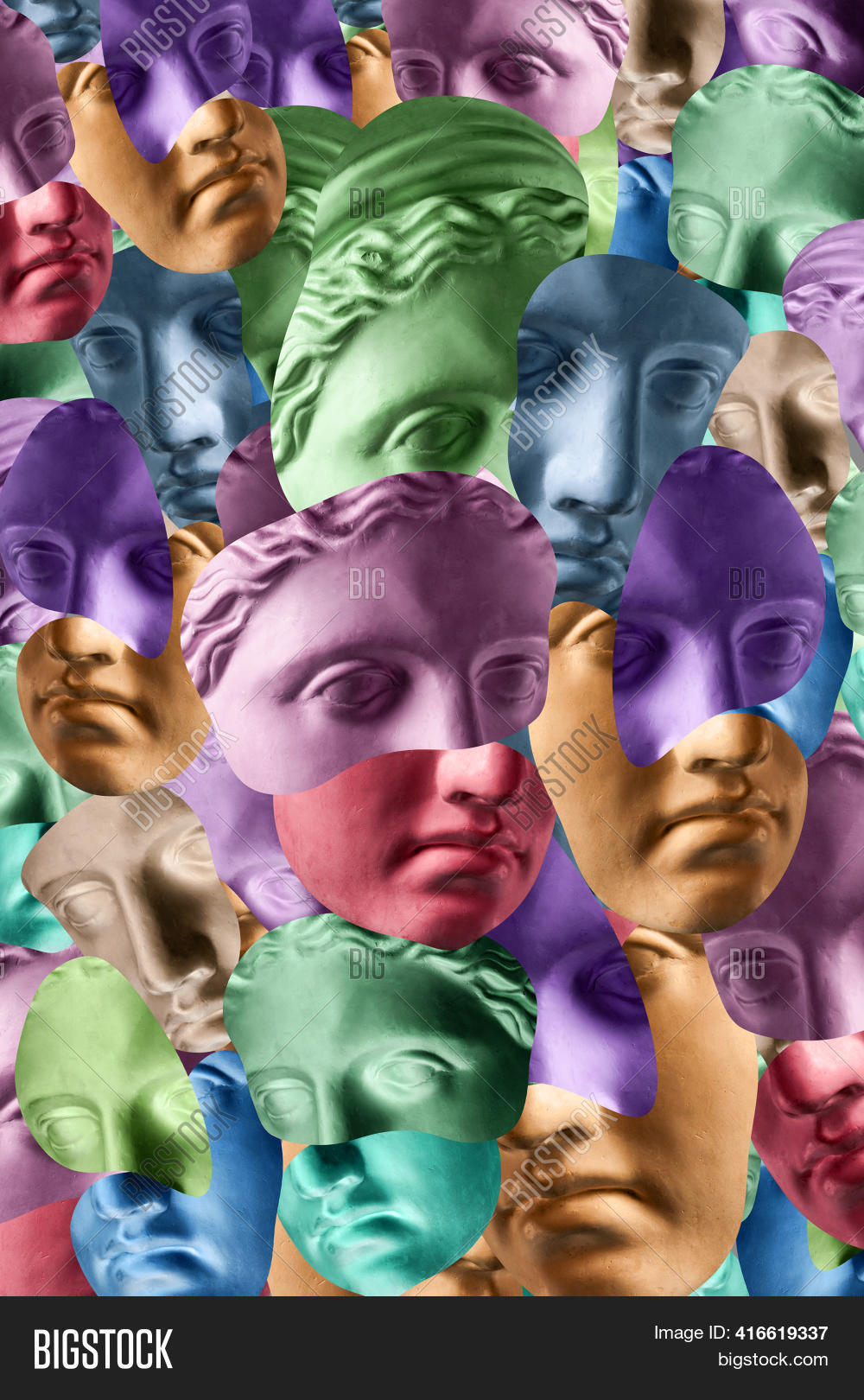 Collage Sculpture Image & Photo (Free Trial) | Bigstock