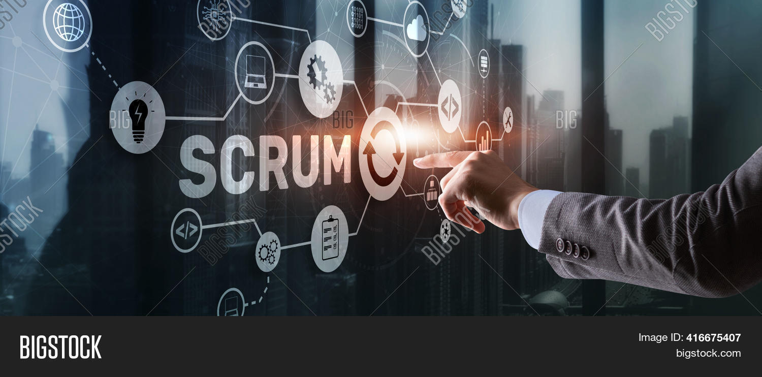 Scrum. Hand Presses Image & Photo (Free Trial) | Bigstock