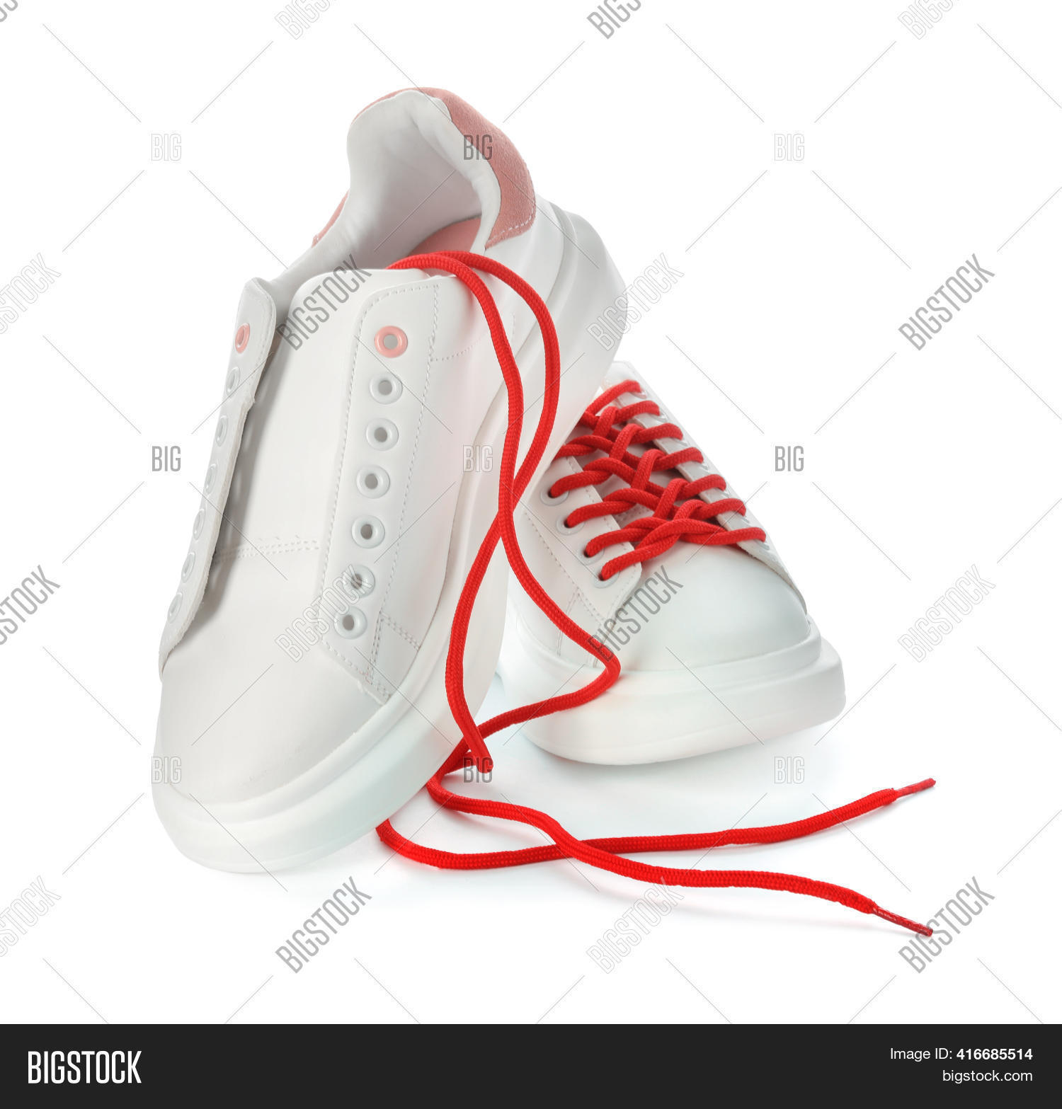 Stylish Sneakers Red Image & Photo (Free Trial) | Bigstock