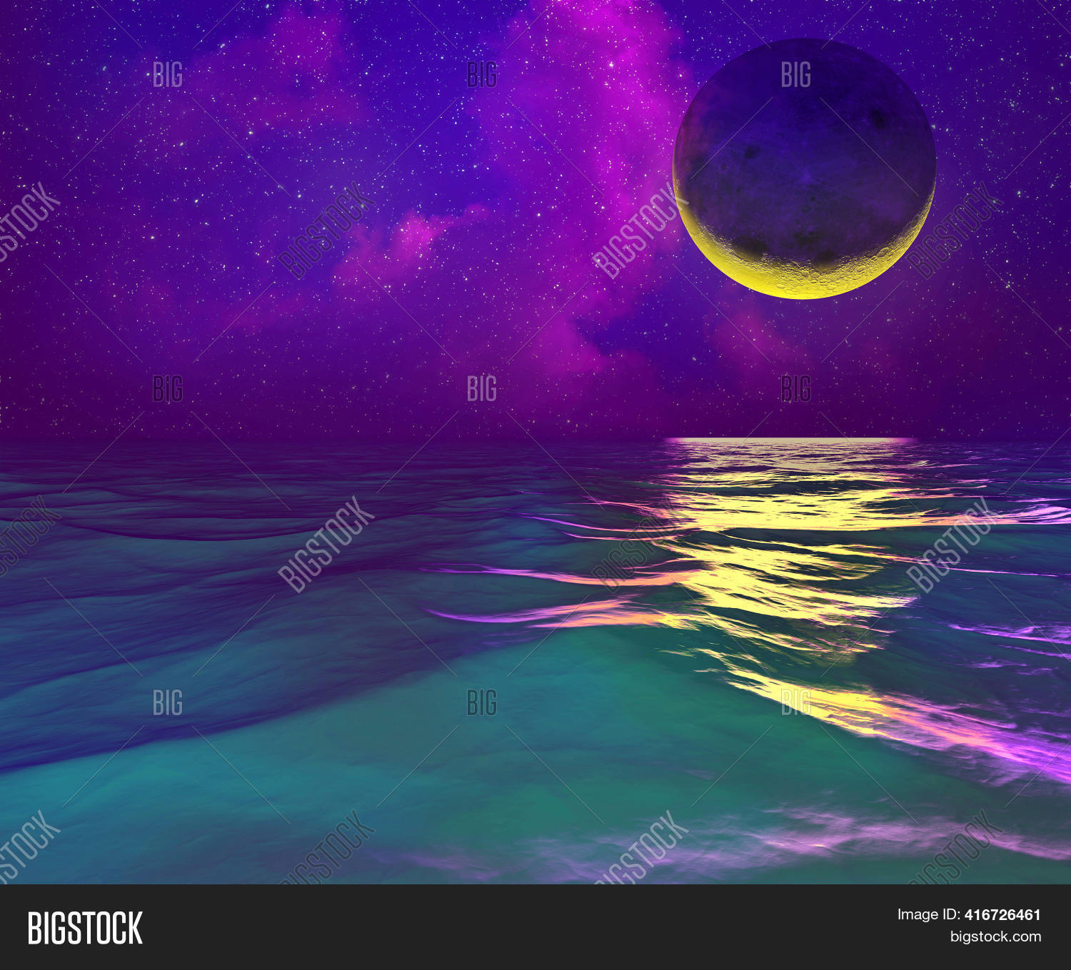 Golden Moon Crescent Image & Photo (Free Trial) | Bigstock