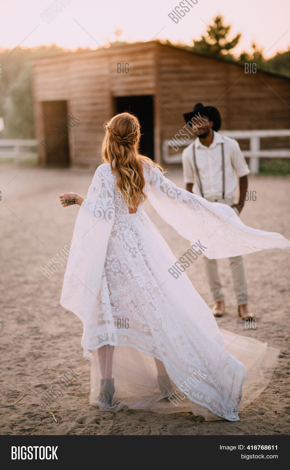 Cowboy Style Wedding. Image & Photo (Free Trial) | Bigstock