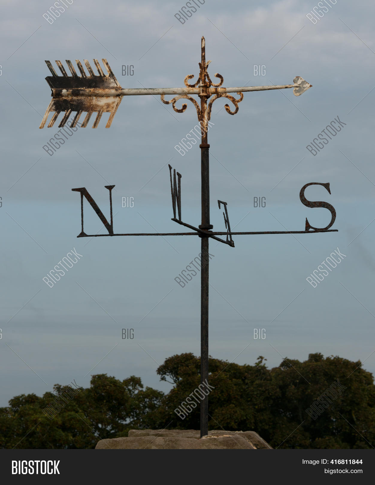 Wind Vane Sky - Image & Photo (Free Trial) | Bigstock