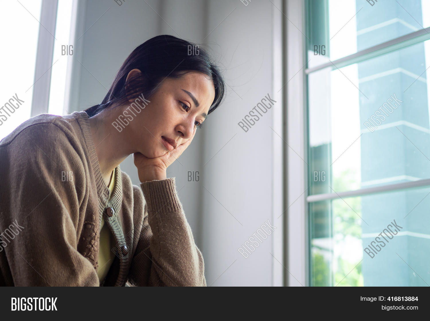 Sad Disappointed Asian Image & Photo (Free Trial) | Bigstock