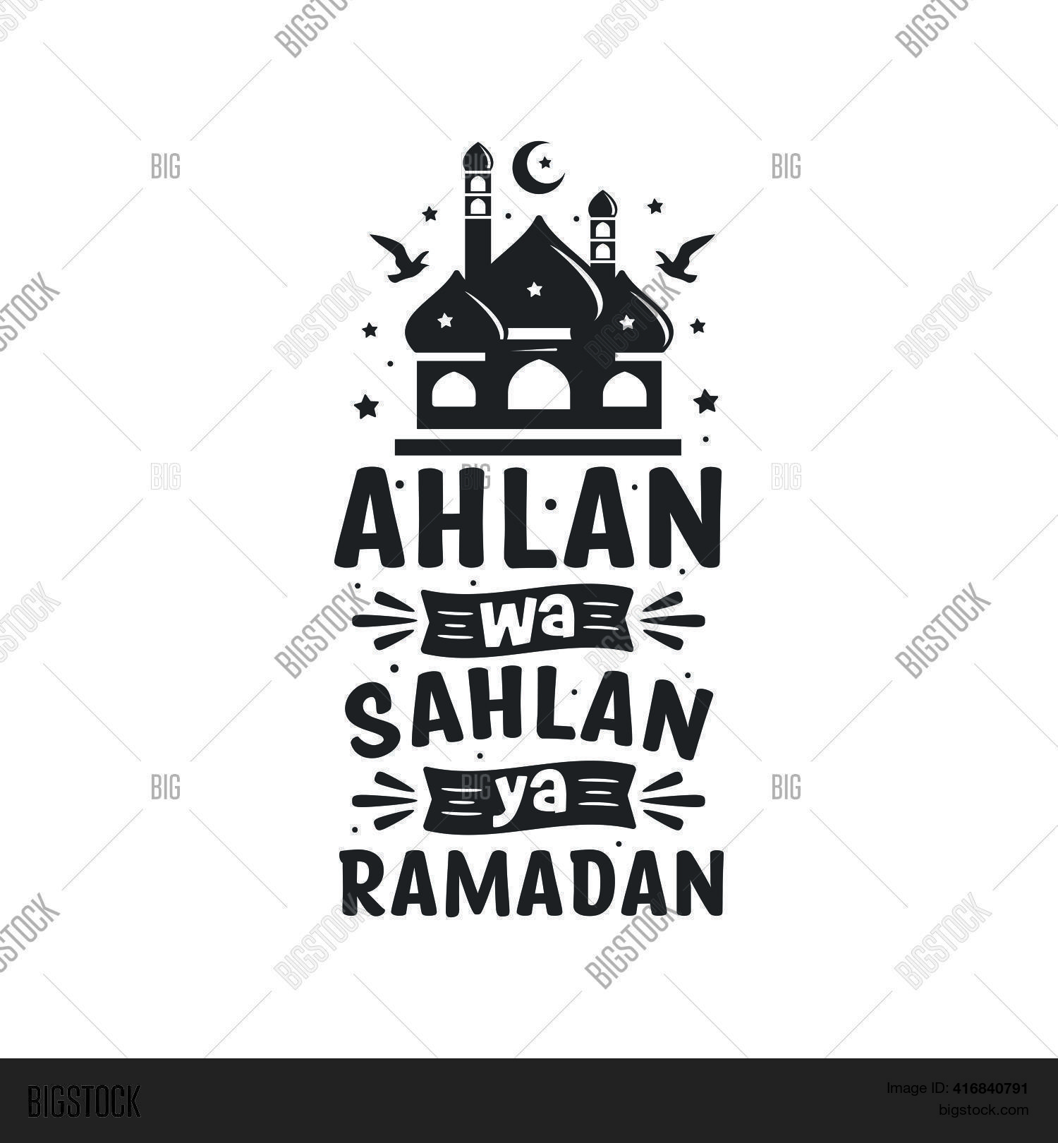 Ahlan Wa Sahlan Ya Vector & Photo (Free Trial) | Bigstock
