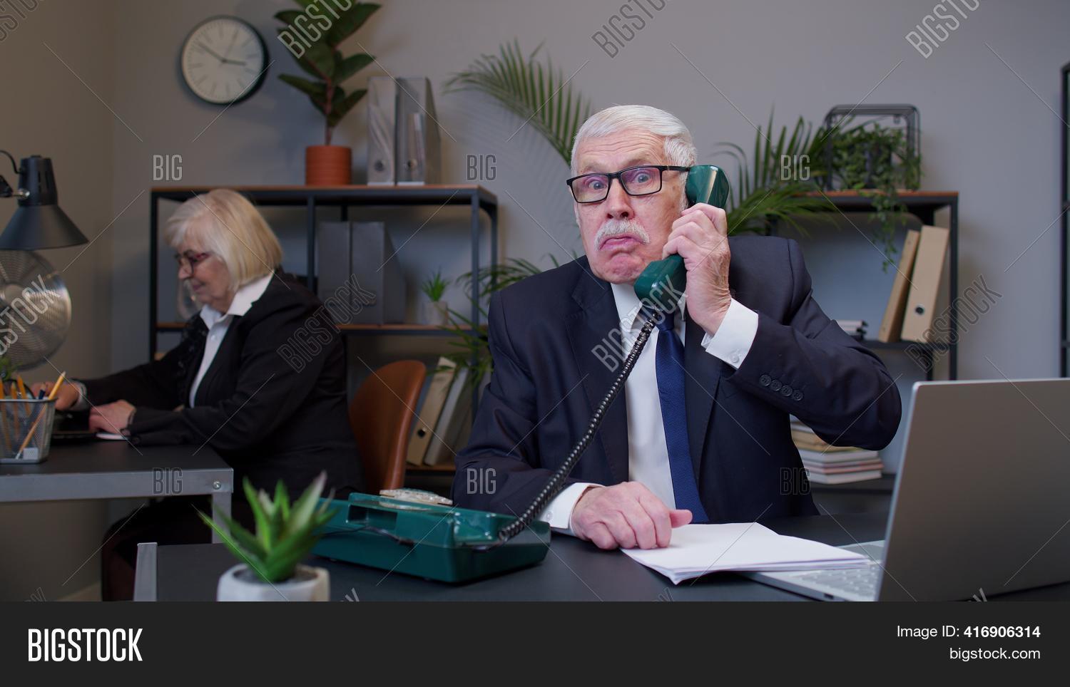 Annoyed Senior Old Image & Photo (Free Trial) | Bigstock