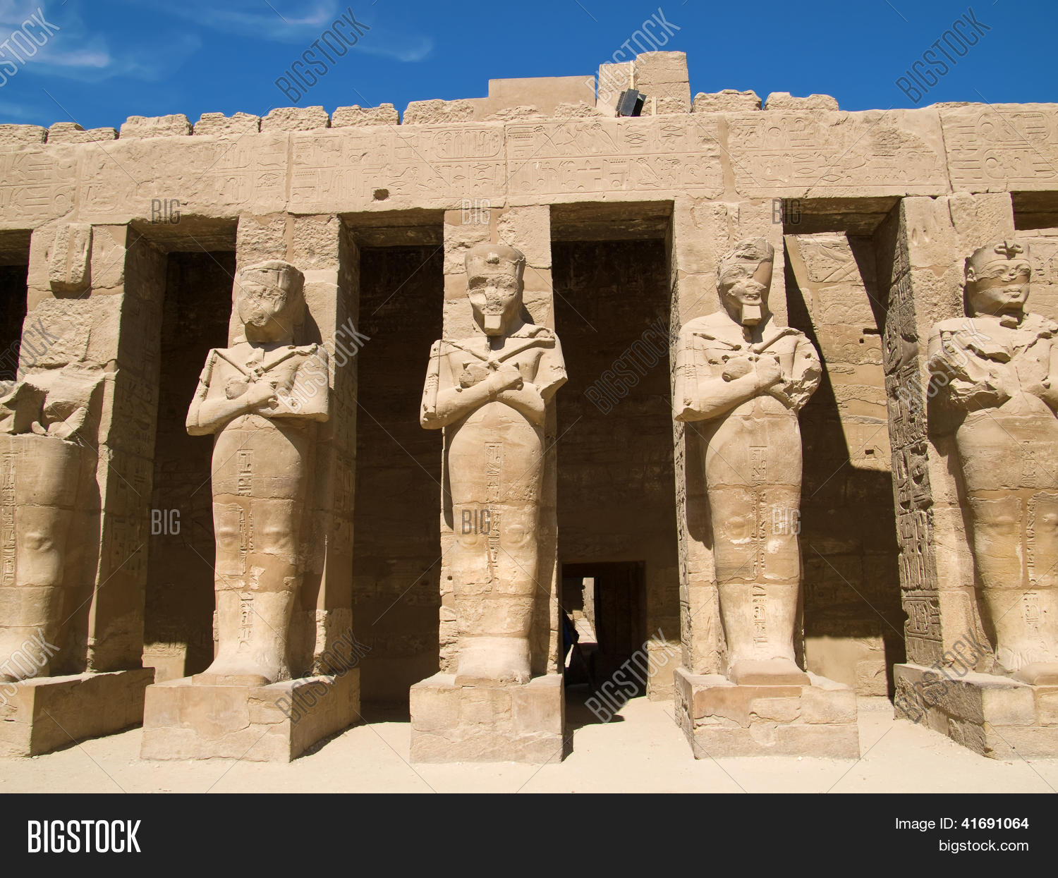 Carnac Temple Image & Photo (Free Trial) | Bigstock