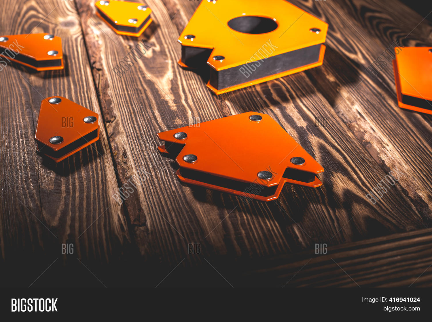 Set Orange Magnetic Image & Photo (Free Trial) | Bigstock