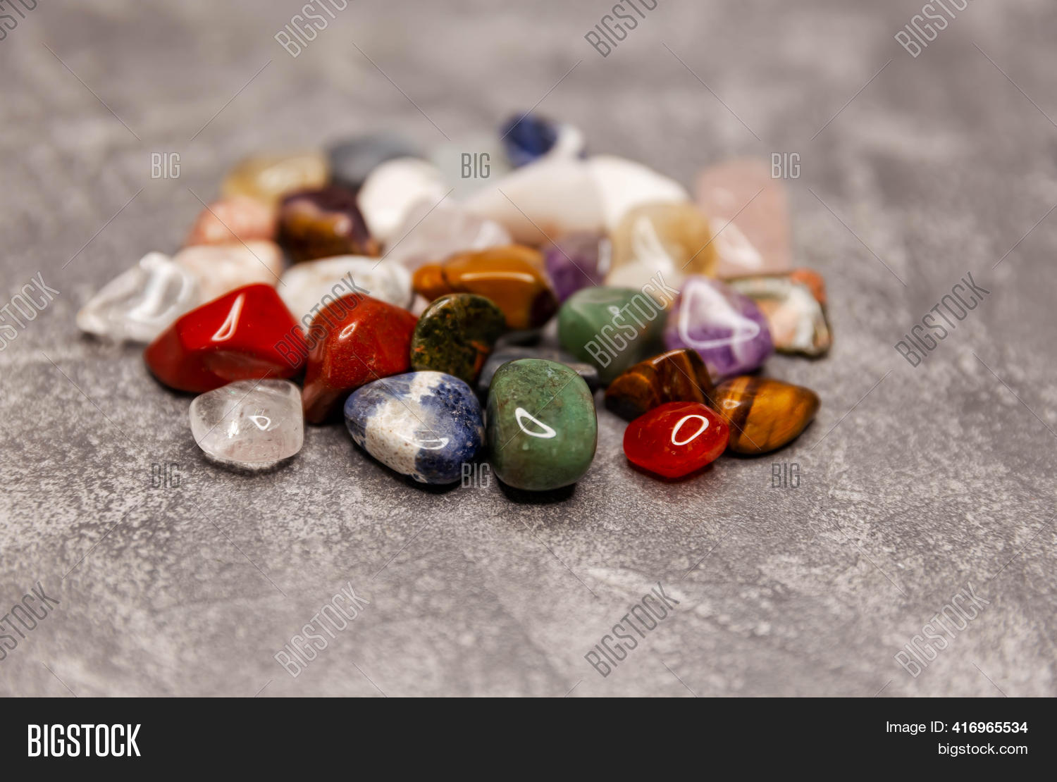 Variety Crystals On Image & Photo (Free Trial) | Bigstock