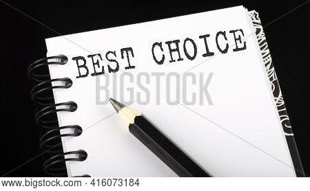 Best Choice Written Image & Photo (Free Trial) | Bigstock