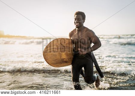 Male Afro Surfer Image & Photo (Free Trial) | Bigstock