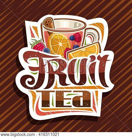 Vector Logo Fruit Tea Vector & Photo (Free Trial) | Bigstock
