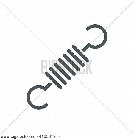 Spring Hooks Icon Vector & Photo (Free Trial) | Bigstock