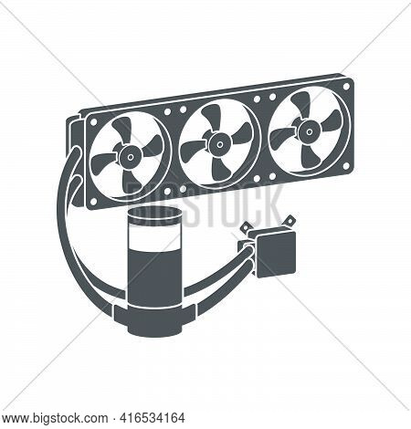 Liquid Cooling System Vector & Photo (Free Trial) | Bigstock