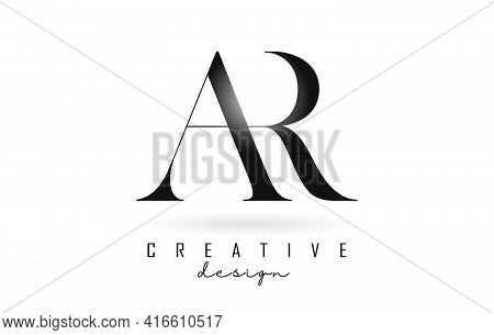Ar R Letter Design Vector & Photo (Free Trial) | Bigstock