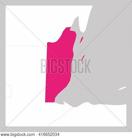 Map Belize Pink Vector & Photo (Free Trial) | Bigstock