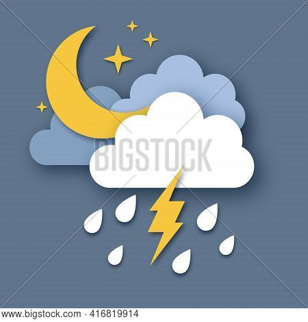 Crescent Moon Vector & Photo (Free Trial) | Bigstock