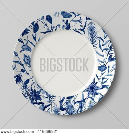 Blue China Floral Image & Photo (Free Trial) | Bigstock