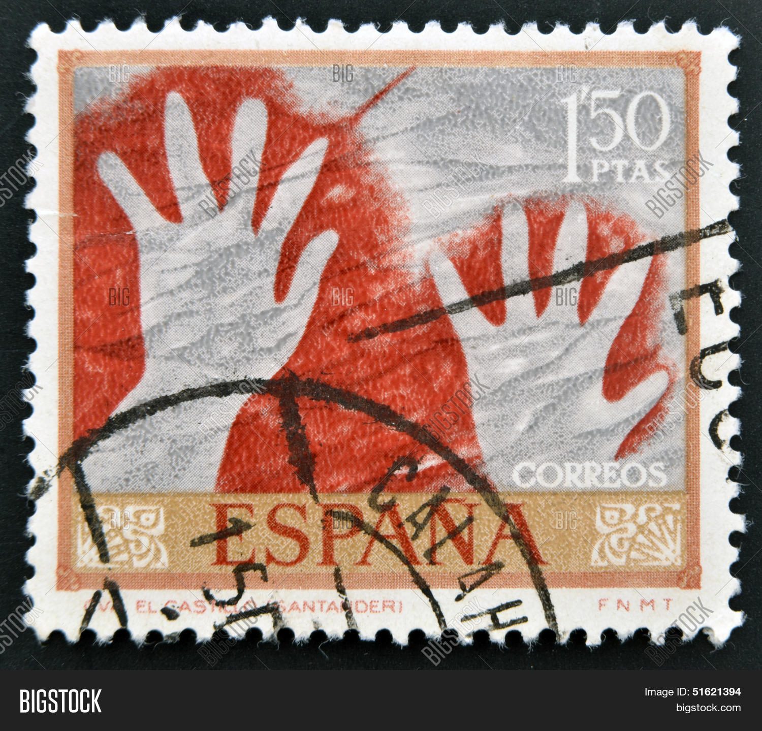 Stamp Shows Cave Image & Photo (Free Trial) | Bigstock