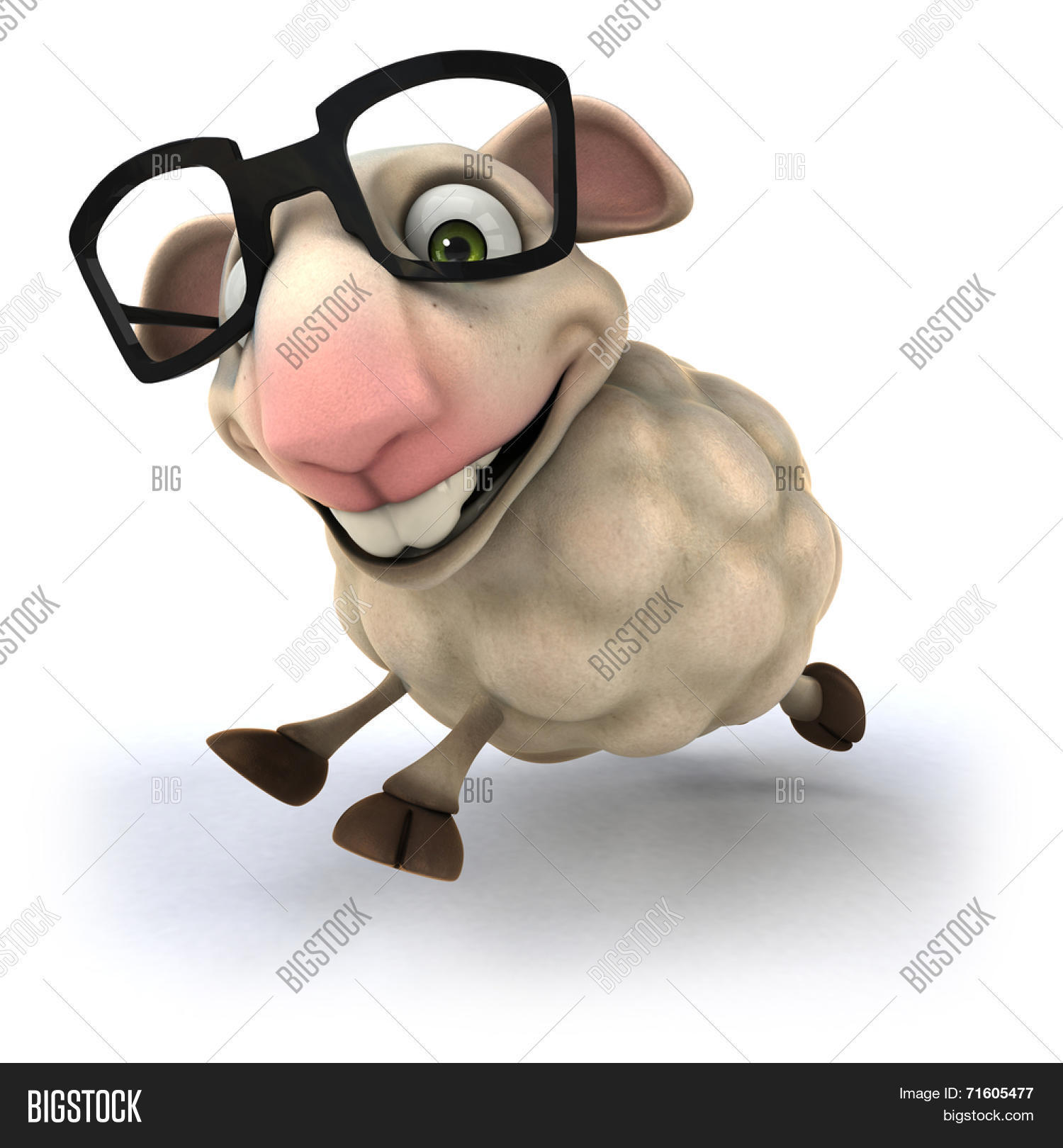 Fun Sheep Image & Photo (Free Trial) | Bigstock