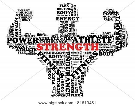 Bodybuilder Font Image & Photo (Free Trial) | Bigstock