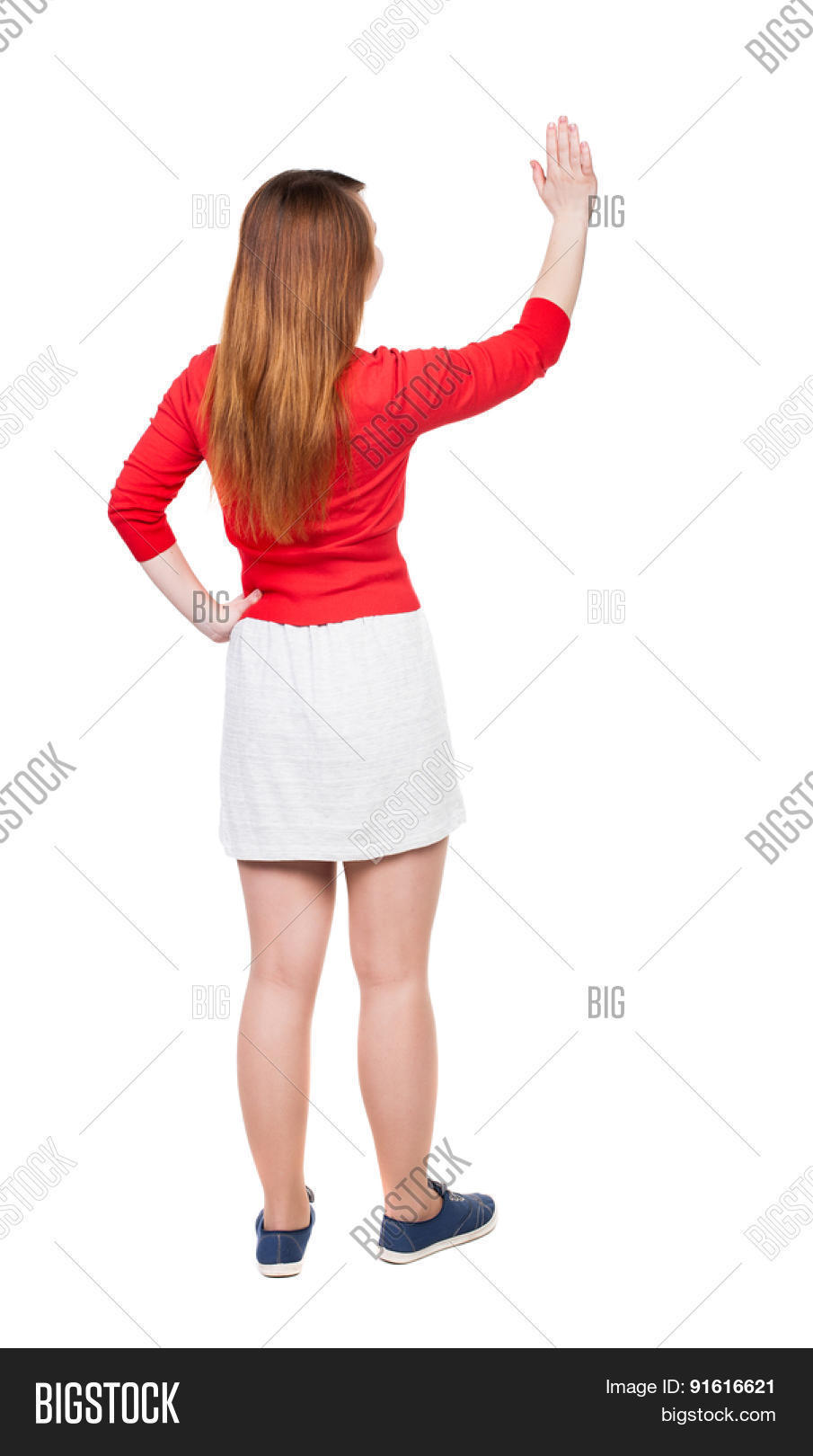 Back View Standing Image & Photo (Free Trial) | Bigstock