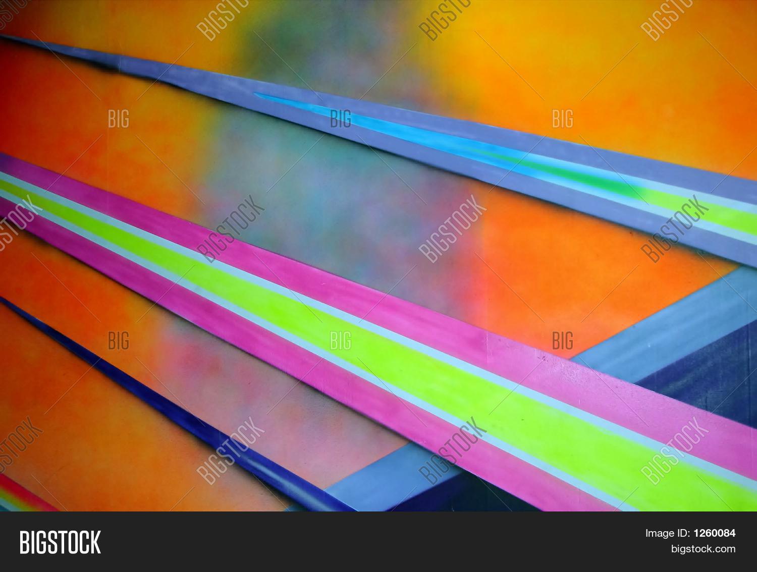 Abstract Diagonal Neon Image & Photo (Free Trial) | Bigstock
