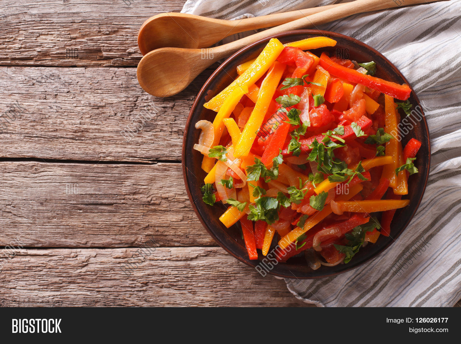 Stewed Peppers Image & Photo (Free Trial) | Bigstock