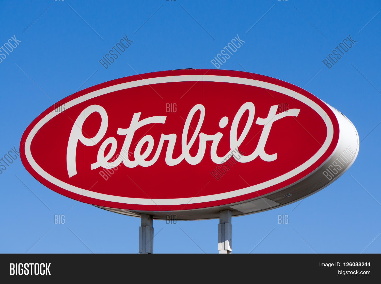 Peterbilt Motors Sign Image & Photo (Free Trial) | Bigstock