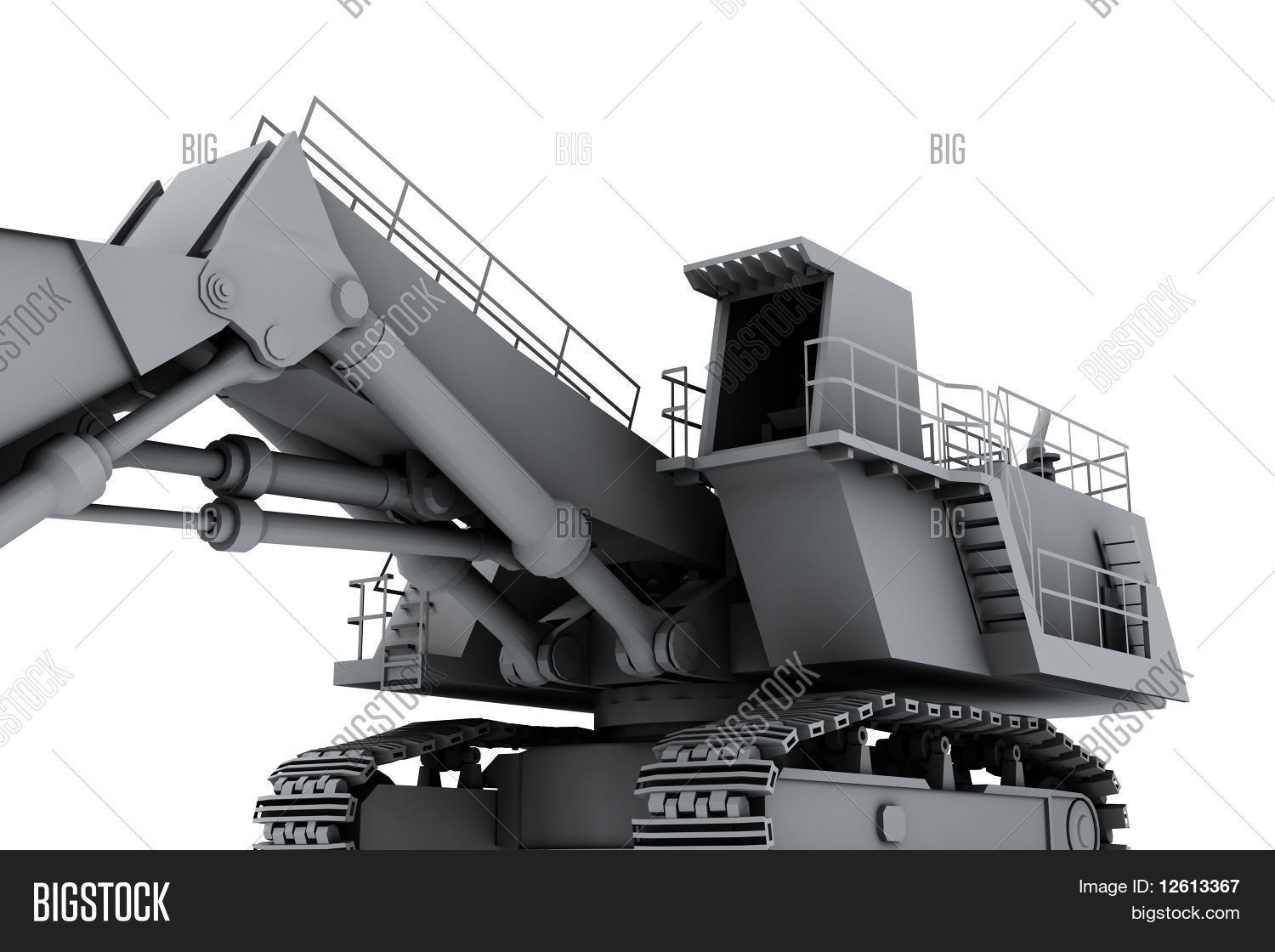 White Model Digger Image & Photo (Free Trial) | Bigstock