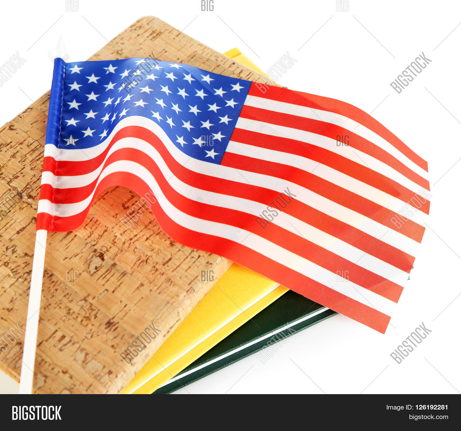 USA Flag Books On Image & Photo (Free Trial) | Bigstock