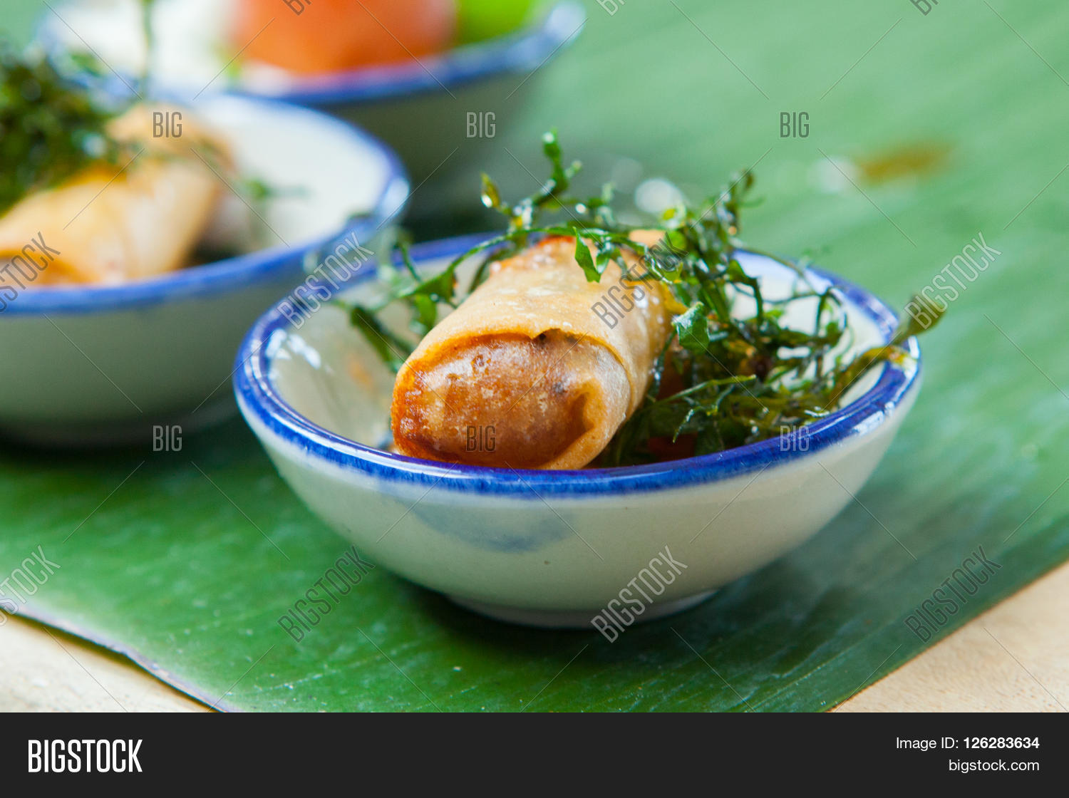 Canape Fried Spring Image & Photo (Free Trial) | Bigstock