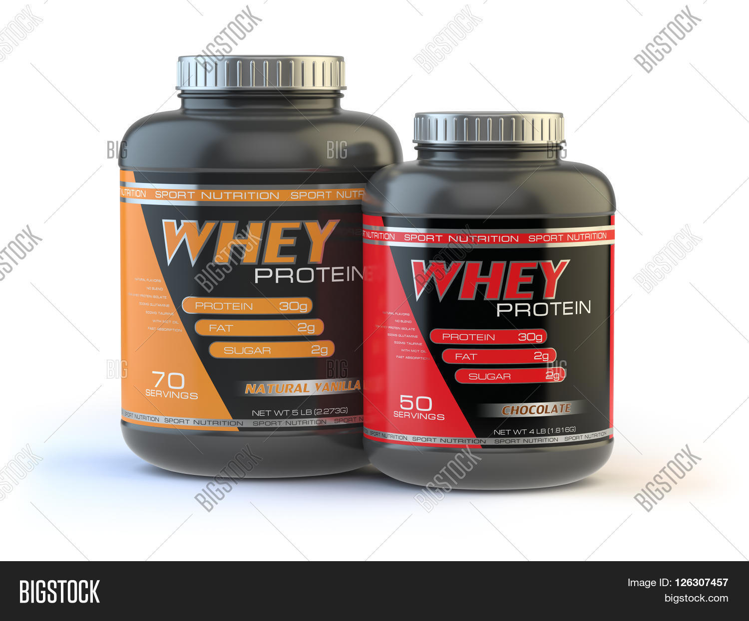 Whey Protein Isolated Image & Photo (Free Trial) | Bigstock