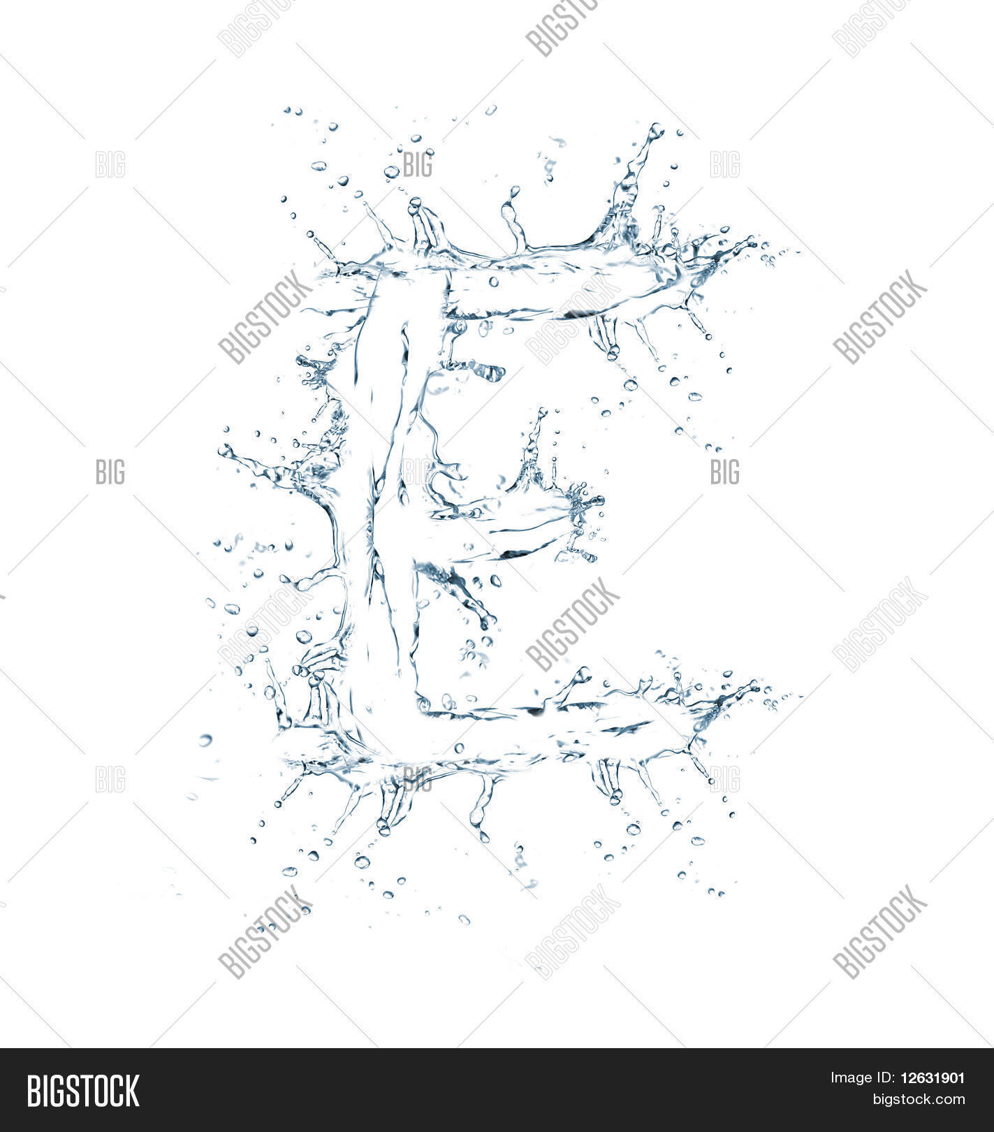 Letter Water Alphabet Image & Photo (Free Trial) | Bigstock