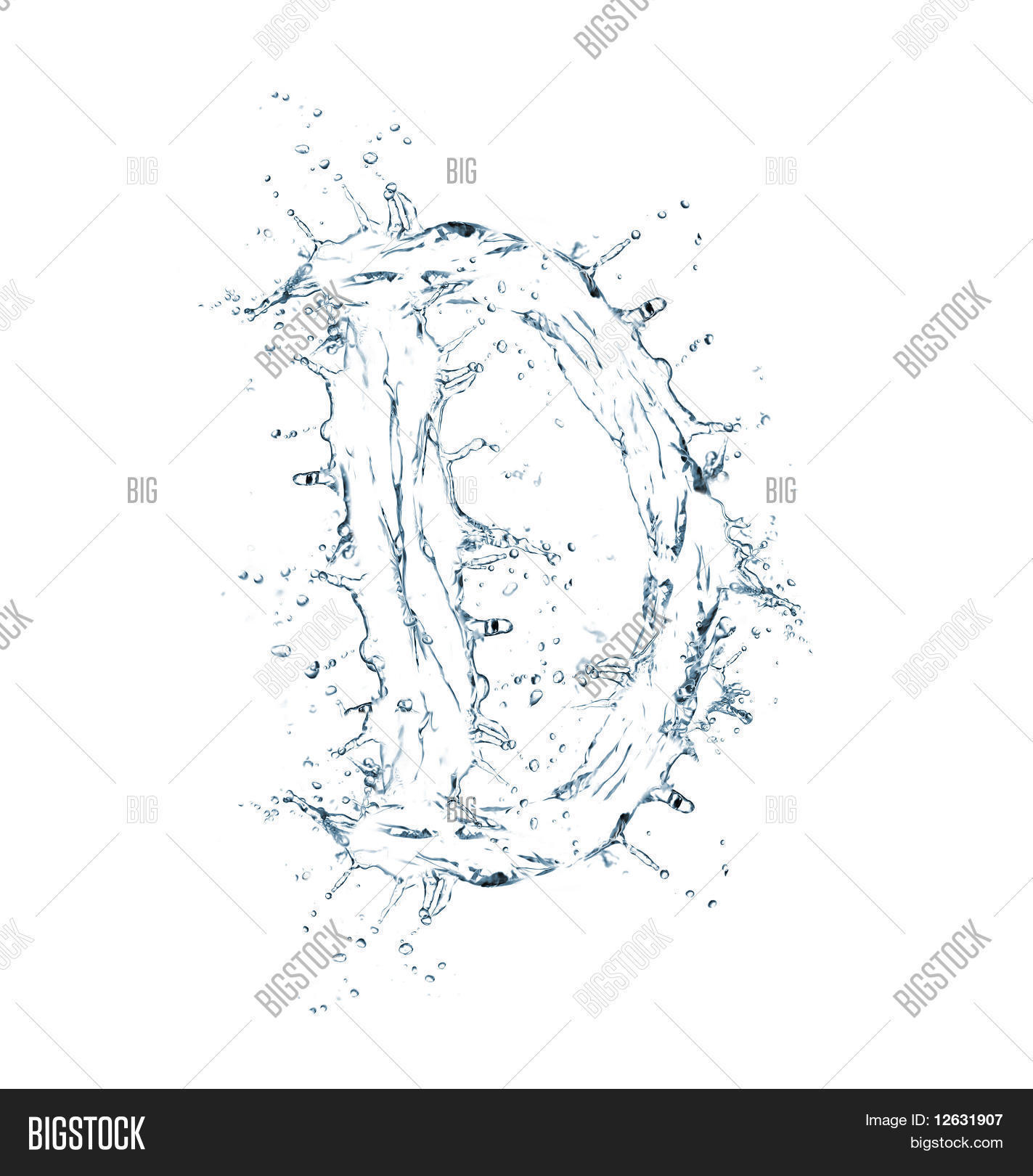 Letter Water Alphabet Image & Photo (Free Trial) | Bigstock