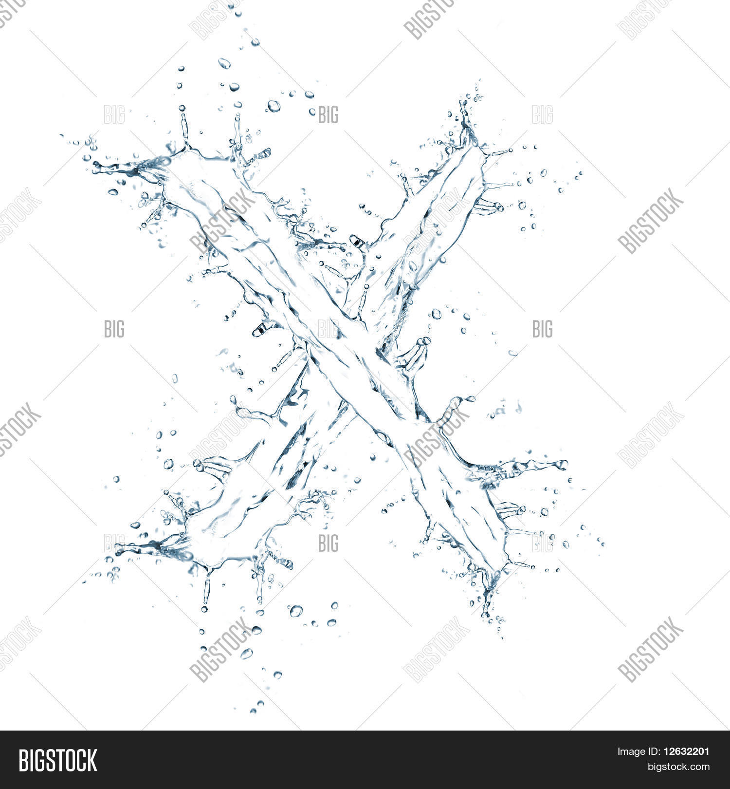 Letter Water Alphabet Image & Photo (Free Trial) | Bigstock